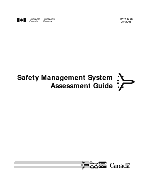Fillable Online Safety Management System Assessment Guide Fax Email ...