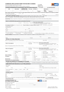 Fillable Online CommoN ApplicAtioN Form For iNcome SchemeS - Fundsupermart ... Fax Email Print ...