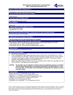 Fillable Online kyae ky EXAMPLE. Read these notes to help you complete ...