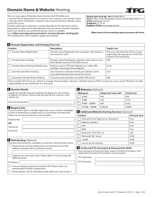 Fillable Online DomainNameHostingForm_211211.indd. Form 3200-111 ...