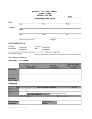 Fillable Online Service Application Fax Email Print - pdfFiller