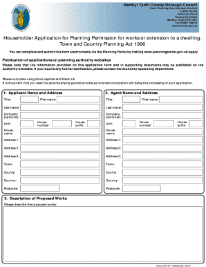 Fillable Online Description of Proposed Works (continued) Fax Email ...
