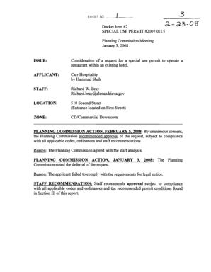 Fillable Online dockets alexandriava EXliiBIT I - NO - dockets ...