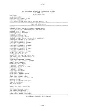 Fillable Online 067474 DOD Hazardous Materials Information System DoD ...
