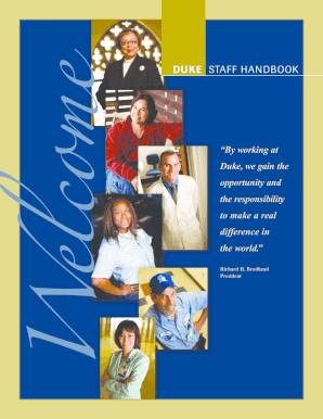 Staff Handbook - Duke Human Resources - Duke University - Hr Duke ...