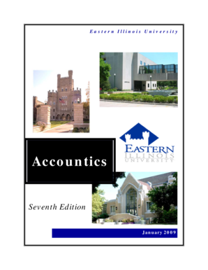 Fillable Online eiu Eastern Illinois University Accountics Seventh ...