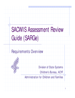 Fillable Online acf hhs SACWIS Assessment Review Fax Email Print ...