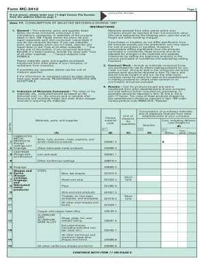 Fillable Online census Form MC-3412 Fax Email Print - pdfFiller