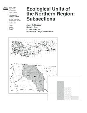 Fillable Online fs fed Ecological units of the Northern Region ...