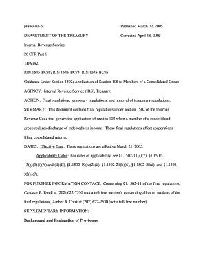 Fillable Online irs TD 9192.doc. Instructions for Form 8810 - irs Fax ...