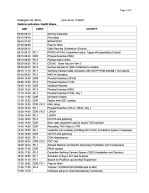 Fillable Online nasa Page 1 of 2 Radiogram No. 6610u Form 24 for 11/28 ...