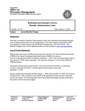 Fillable Online opm Number: 03-101 Fax Email Print - pdfFiller