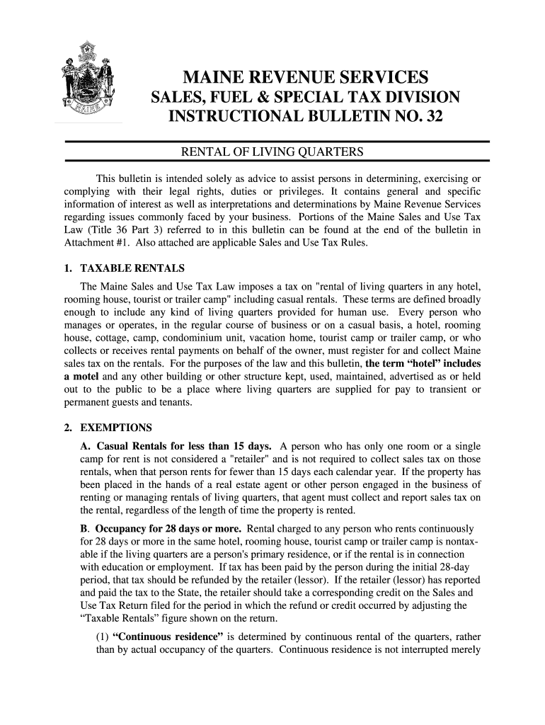 RENTAL OF LIVING QUARTERS: Fill out & sign online | DocHub