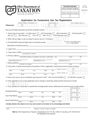 Fillable Online tax ohio Frequently Asked Questions - Ohio Department ...