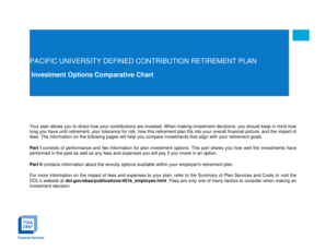 Fillable Online PACIFIC UNIVERSITY DEFINED CONTRIBUTION RETIREMENT PLAN ...