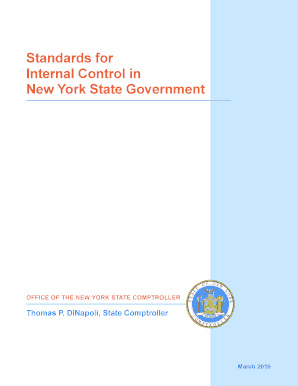 Fillable Online Office of the New York State Comptroller - Internal ...