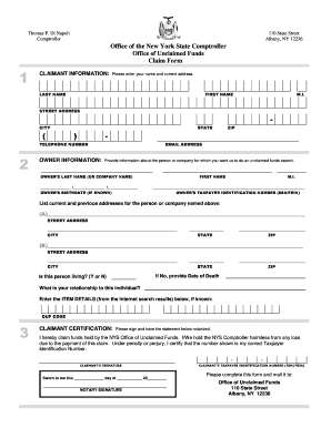 Fillable Online osc state ny ny state comptroller fax form Fax Email Print - pdfFiller