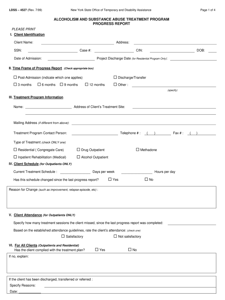 Substance Abuse Program Report Pdf Fill Online Printable Fillable Blank PdfFiller