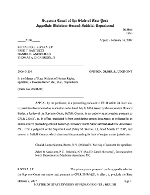 Fillable Online OPINION, ORDER & JUDGMENT Fax Email Print - pdfFiller