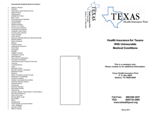 Fillable Online Brochure FINAL rev.9-1-09 - Texas Department of ...
