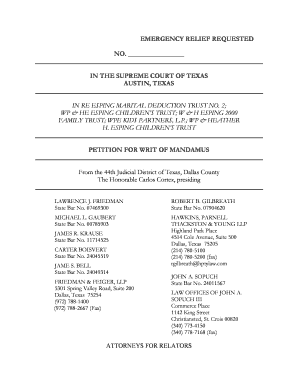 Fillable Online supreme courts state tx 104770161.DOC - supreme courts state tx Fax Email Print ...