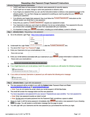 Fillable Online Requesting a New Password (Forgot Password Fax Email ...