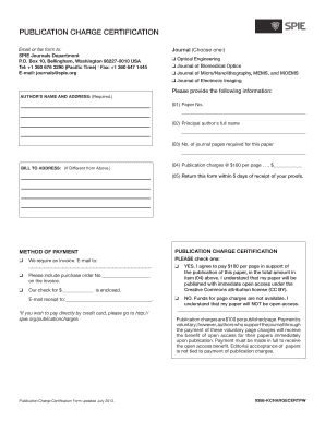 Fillable Online spie APPLICATION FORM 2012-2013.doc Fax Email Print ...