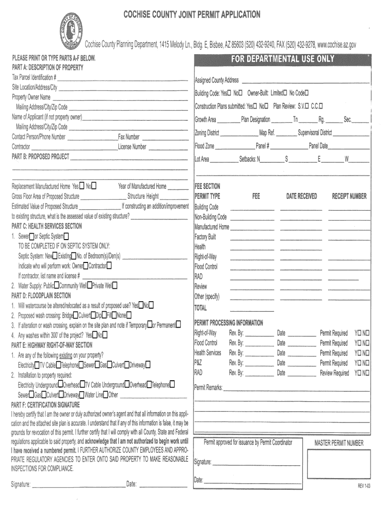Fillable Online Residential Permit Application Fax Email Print - pdfFiller
