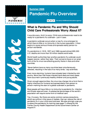 Pandemic Flu Overview - Fairfax County Government - Fairfaxcounty ...