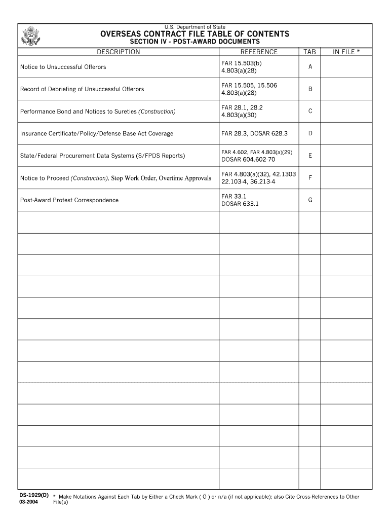 Fillable Online Post-Award Documents Overview Fax Email Print - pdfFiller