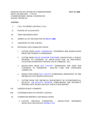 Fillable Online wellington govt certificate of appointment of poll ...