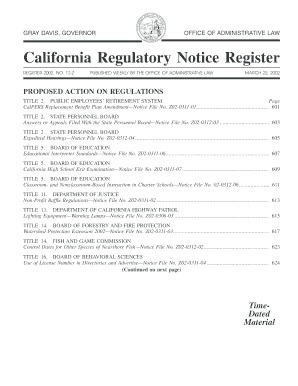 Fillable Online oal ca 12-Z Fax Email Print - pdfFiller