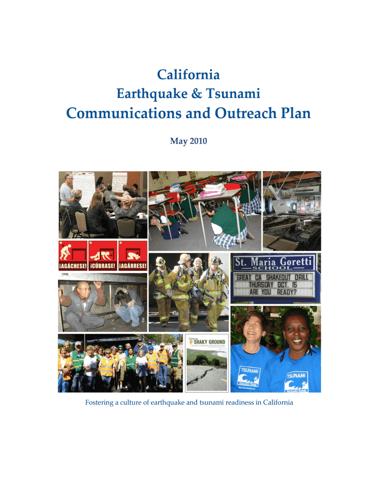 Communications and Outreach Plan - California Emergency - calema ca ...