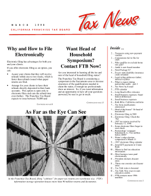 As Far As The Eye Can See - California Franchise Tax Board - Ftb Ca ...