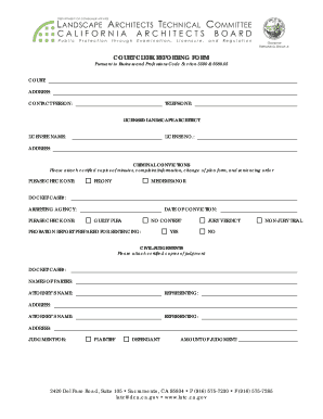 Fillable Online latc ca Court Clerk Reporting Form Fax Email Print ...