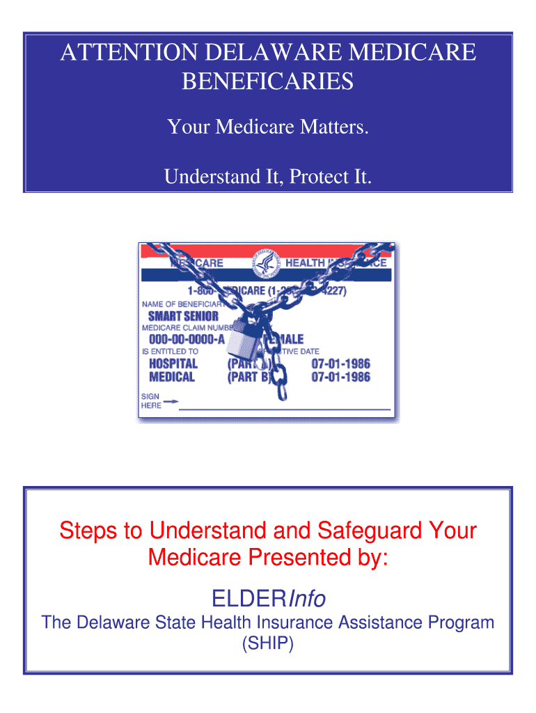 Fillable Online Medicare Protection Toolkit Fax Email Print - pdfFiller