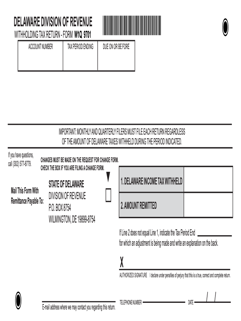 Printable Form W1q 9701 - Printable Forms Free Online