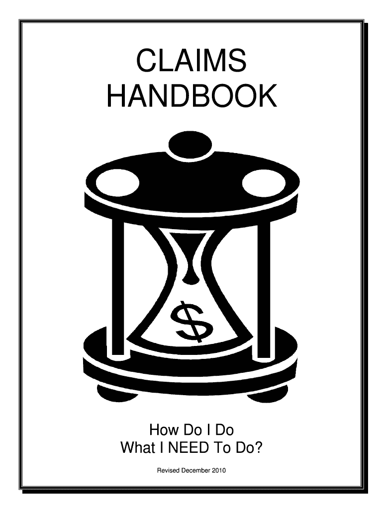 Fillable Online BENEFIT RECOVERY (CLAIMS) HANDBOOK Fax Email Print ...