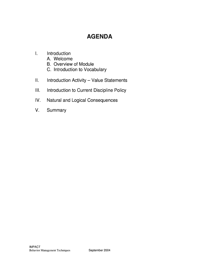 Module 14 Behavior Management - Division of Family and Children - dfcs ...