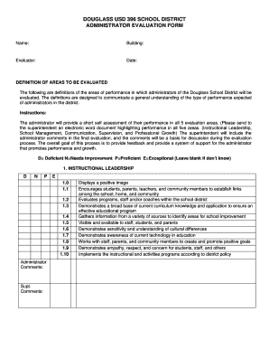 Fillable Online ksde Douglass usd 396 school district administrator ...