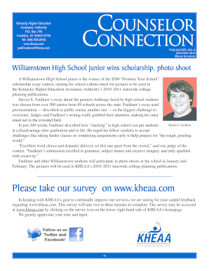 Fillable Online Contact Us :: Kentucky Higher Education Assistance ...