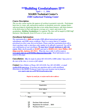 Fillable Online Building Geodatabases II Fax Email Print - pdfFiller