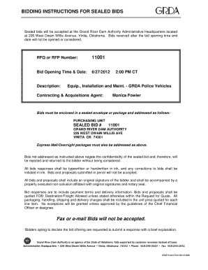 Fillable Online - GRDA Police Vehicles Fax Email Print - pdfFiller