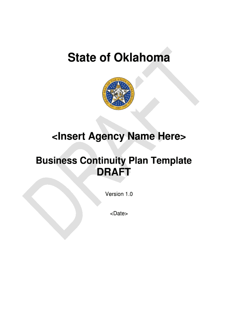 Fillable Online Business Continuity Plan Fax Email Print - pdfFiller