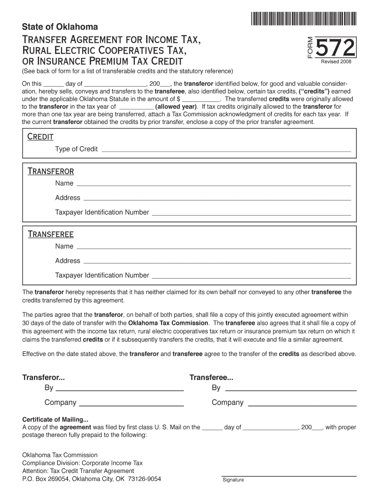Fillable Online FORM 572 Fax Email Print - pdfFiller