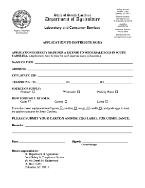 Fillable Online agriculture sc Letter head doc .doc Fax Email Print - pdfFiller