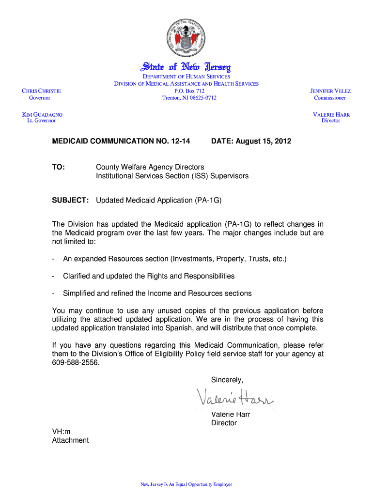 Fillable Online nj Department of Human ServicesDivision of Medical ...