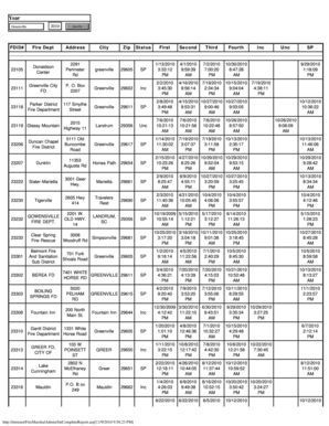 Fillable Online Donaldson Center Greenville City FD Fax Email Print ...