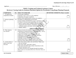Fillable Online doe virginia Scoring Guide for Inclusion Placement ...