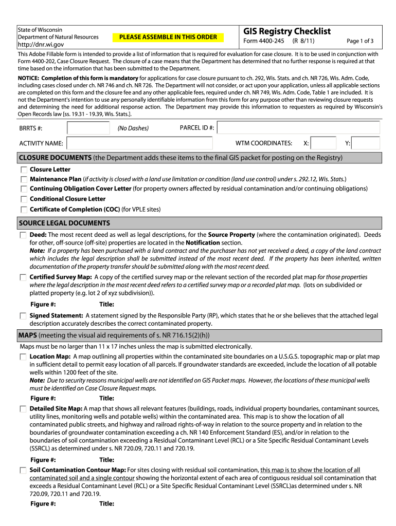 4400 245 wdnr: Fill out & sign online | DocHub